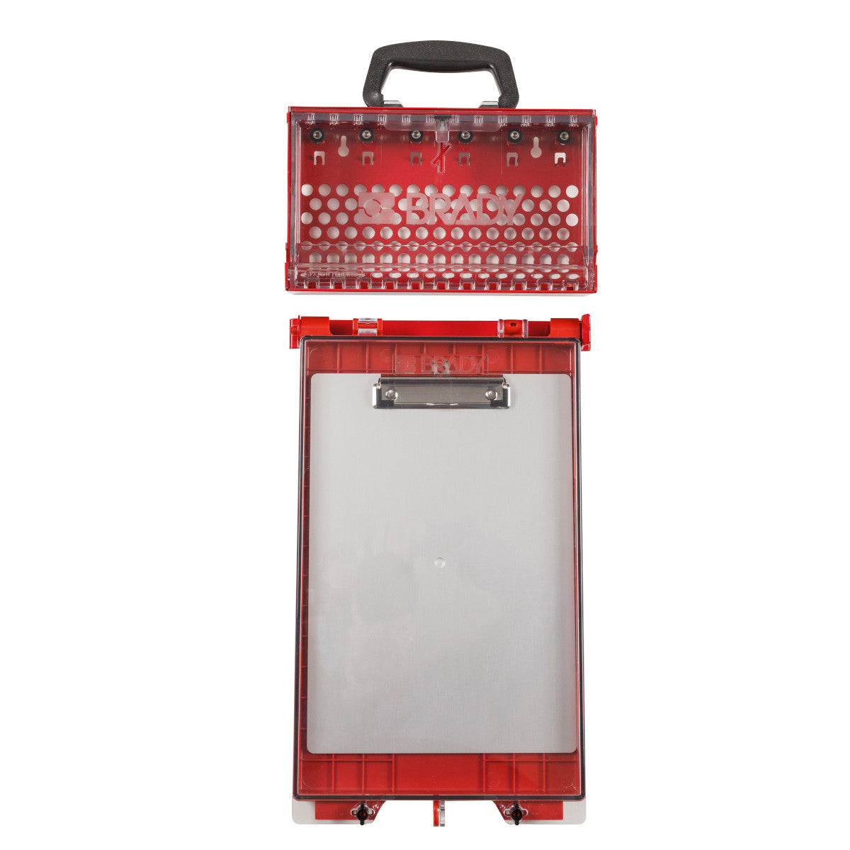 Permit Control Station with SlimView™ Group Lock Box Steel 23.25 x 10.5 ...