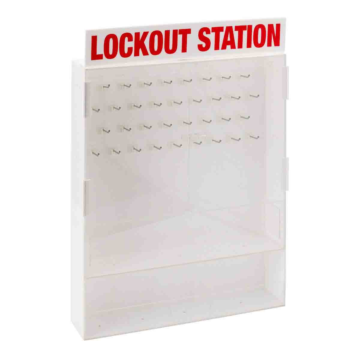 Brady® Extra-Large Lockout Station - Enclosed Style with Lockable Doors ...