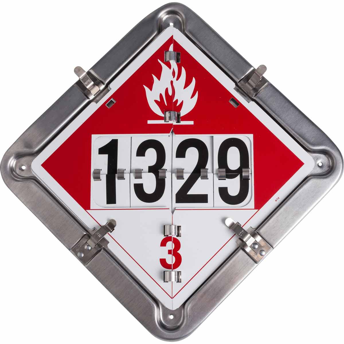 BULK LIQUID PLACARD Sign, 13.625 " H x 13.625 " W, Aluminum – Taylor ...
