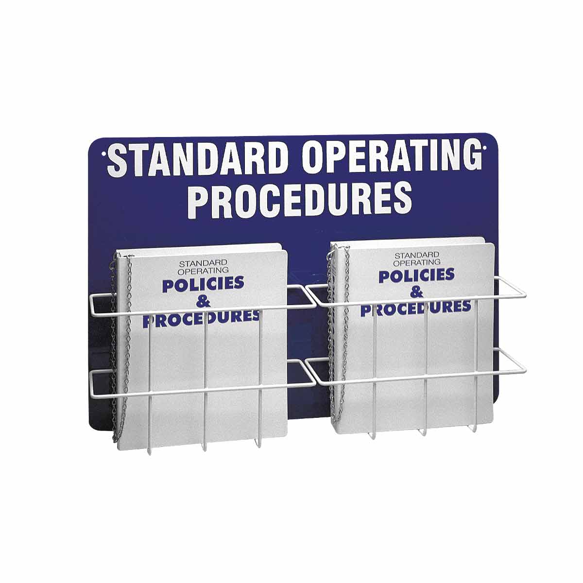 Double Standard Operation Procedures Center, Backboard Color: White on ...